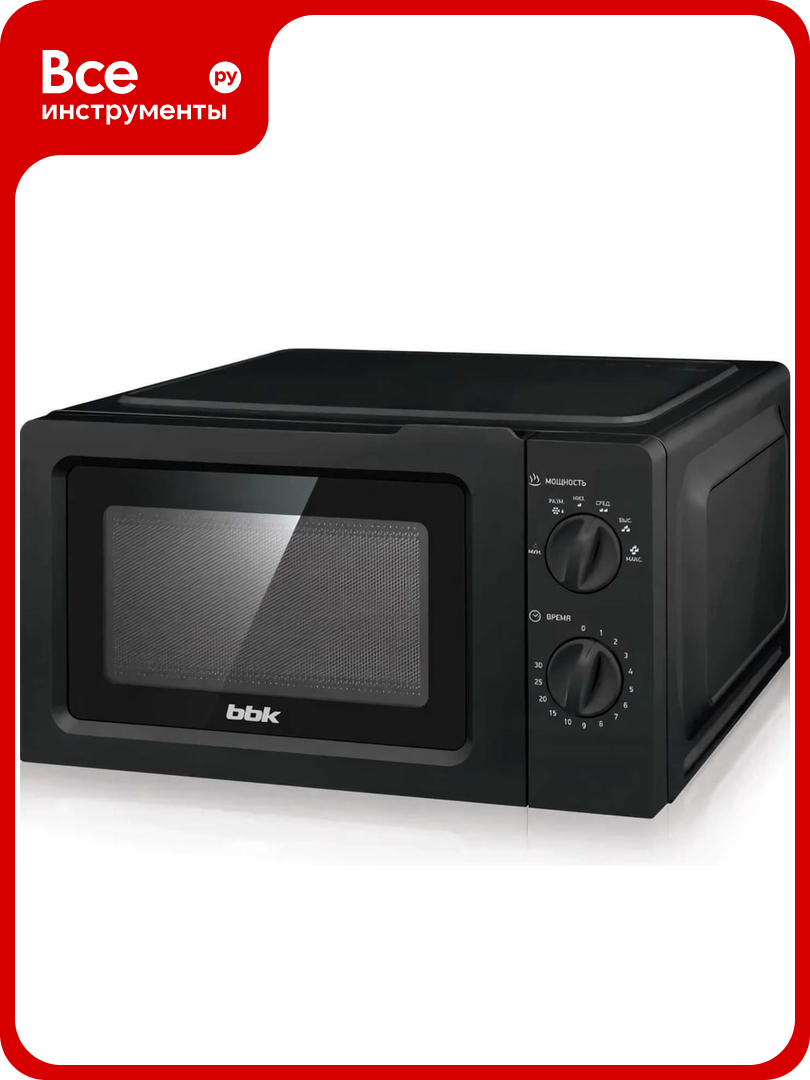 Микроволновая печь bbk 17MWS-782M/B черный 00-00000583