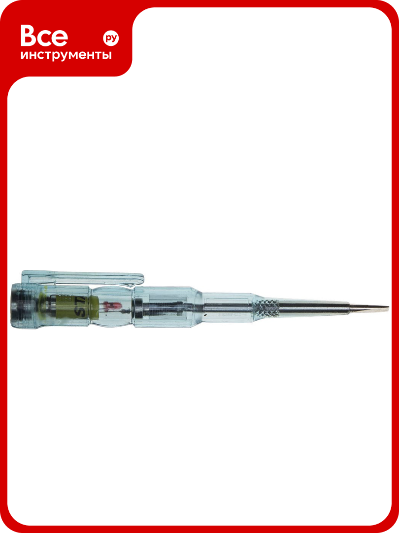 Тестер напряжения STAYER 70 - 250 В, 140 мм 4520-18 мультифункциональный измеритель с световой индикацией полярности