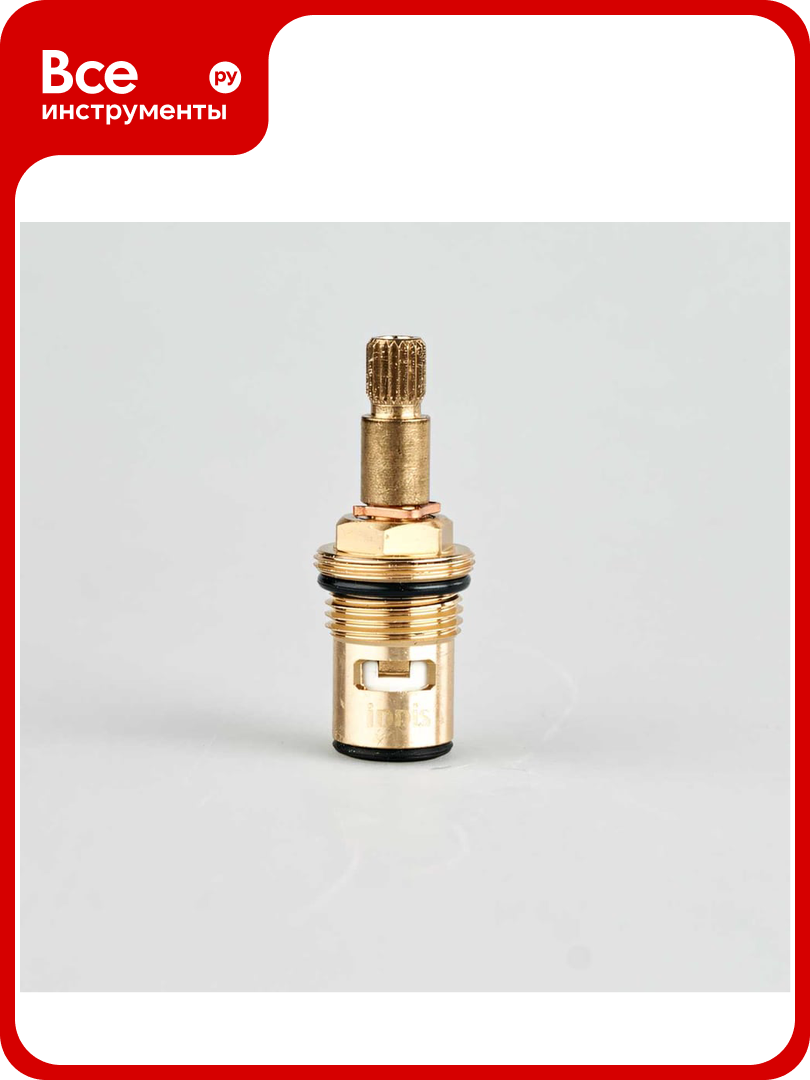 Керамическая кран-букса IDDIS 90° 20 зубцов M18x1,5 M21 h=53 мм 998CR532SM