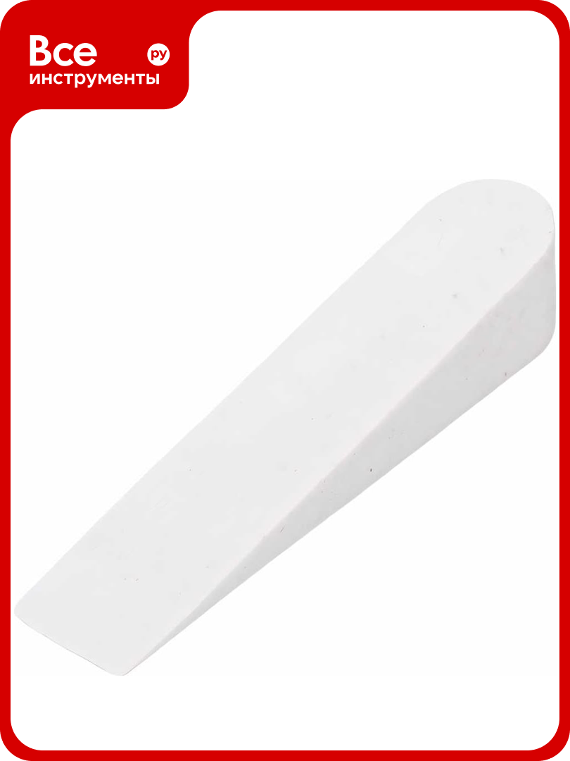 Клин для плитки 100 шт, 30x6х6 мм Farton 300001