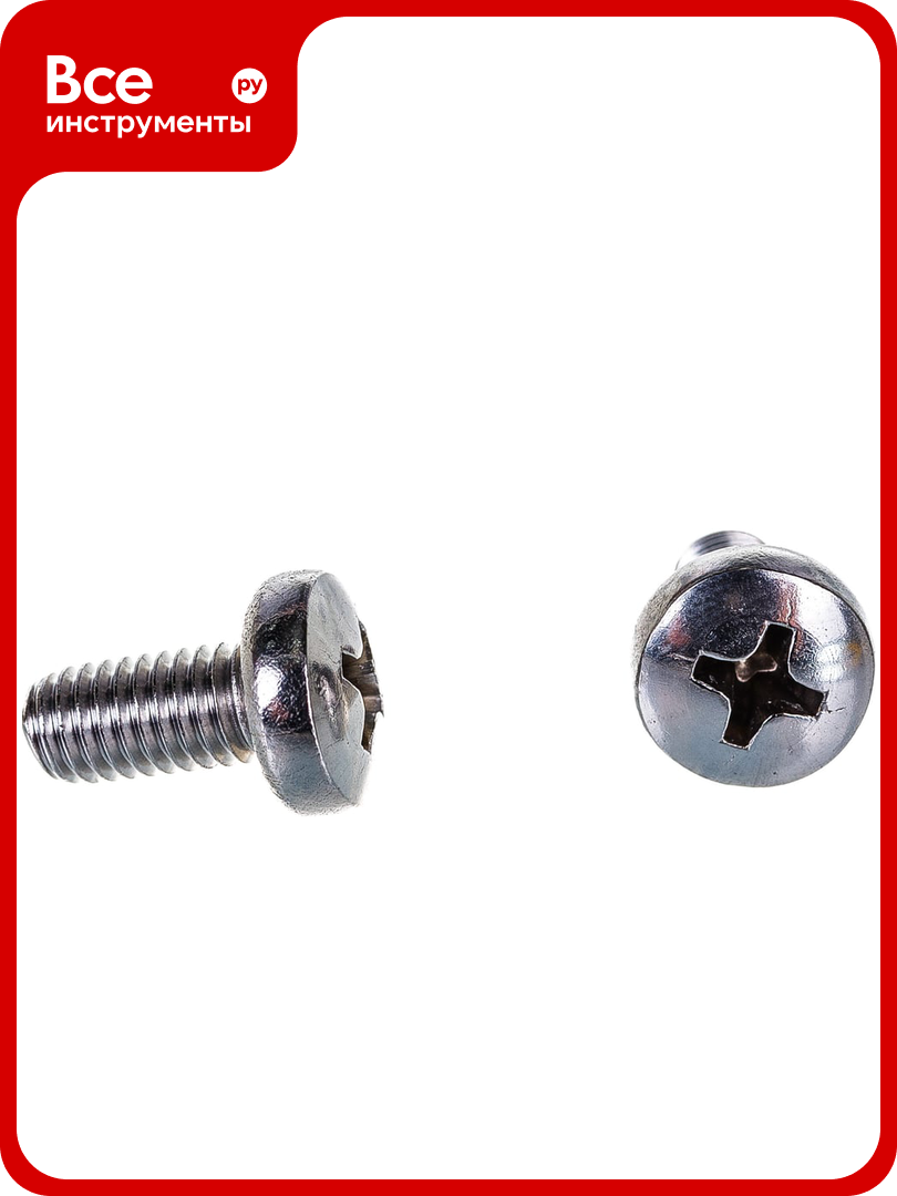 Винт, DIN, DIN 7985 с цилиндр. гол. и сферой госкреп М5 х 10 нержав. сталь 10 шт. 10-0016980