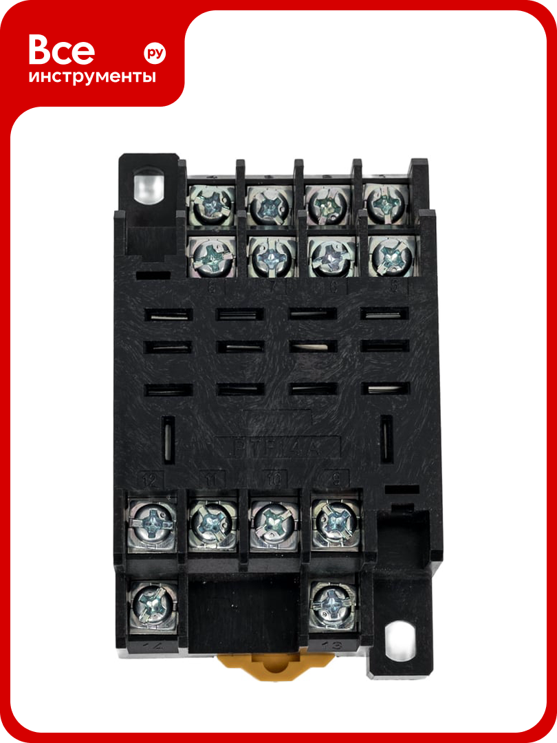 Разъем для крепления DEKraft на din-рейку пром. реле пр-102 4 конт. 10а рр-102 23958DEK