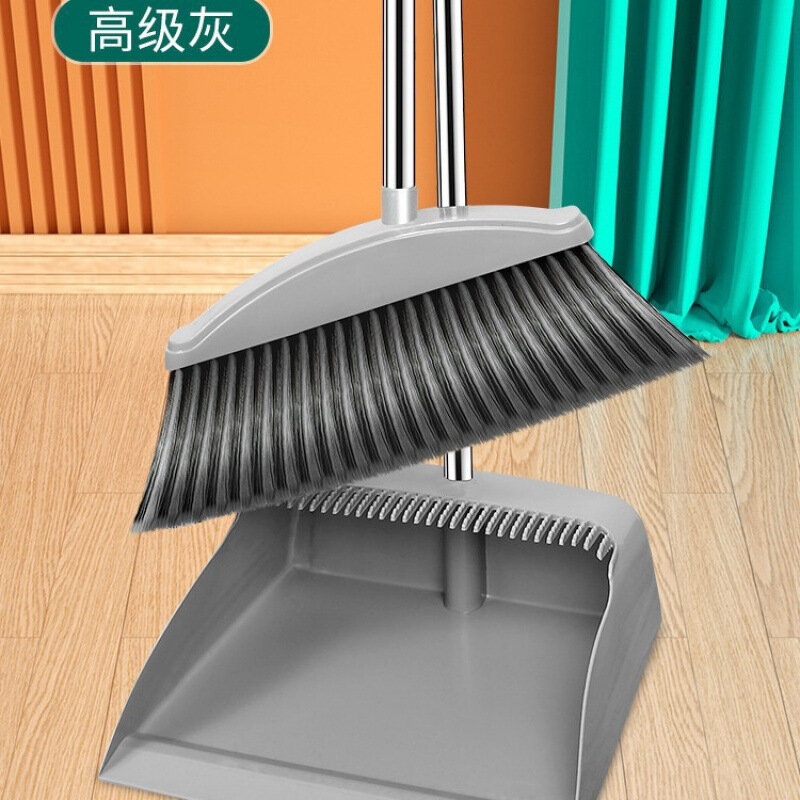 Набор метел TYmy, складной, с антипригарным покрытием, скандинавский серый