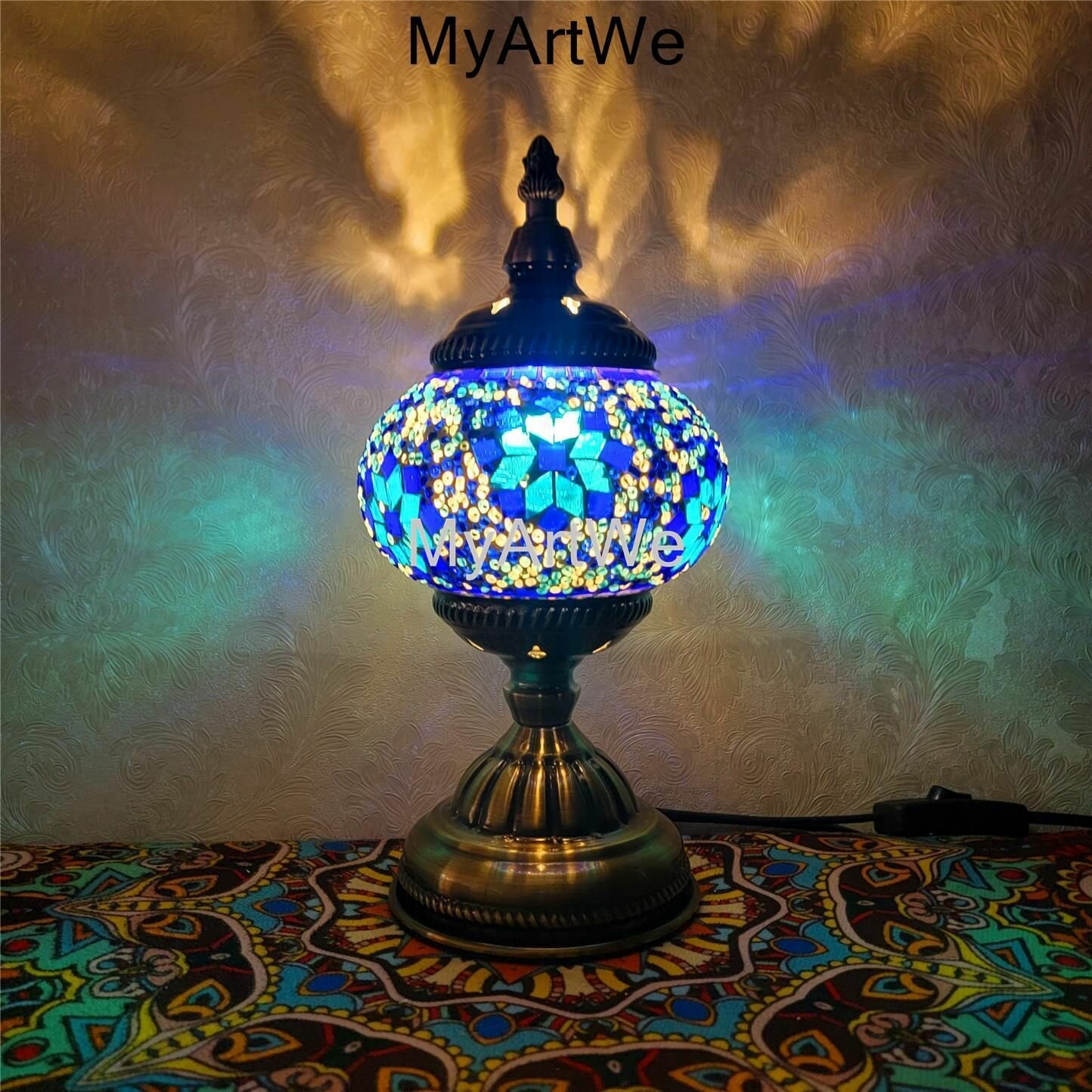 Лампа настольная MyArtWe M55W Марокканская лампа