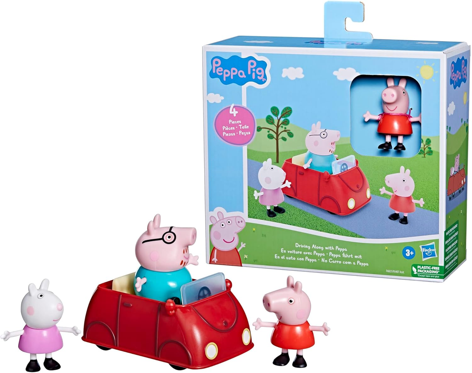 Игровой набор Peppa Pig Driving Along with Peppa F6821