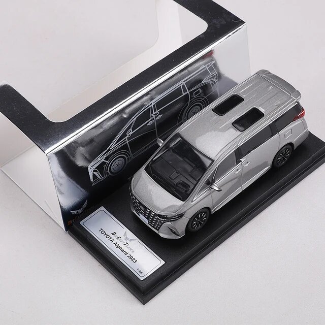 DCT 1:64 Alphard MPV 2024 литые игрушечные машинки и модели автомобилей, миниатюрные масштабные модели автомобилей для детей