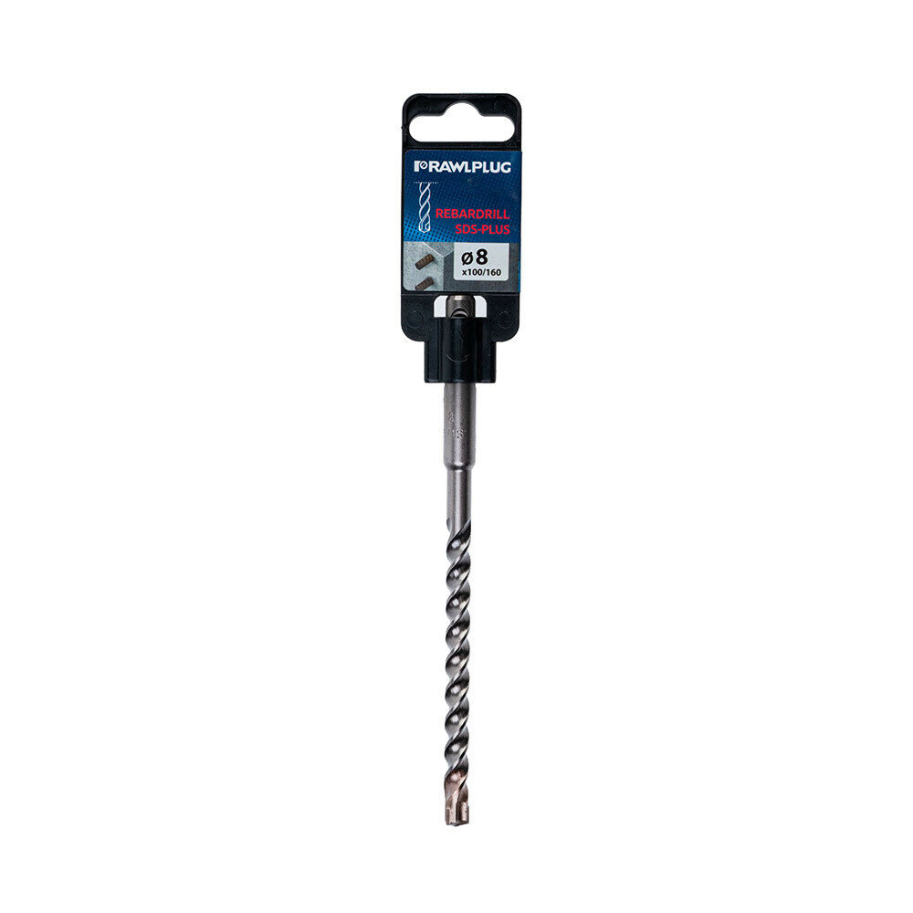 Бур SDS-plus Rawlplug Rebardrill 8х160 мм усиленный (RT-SDSR-8/160)
