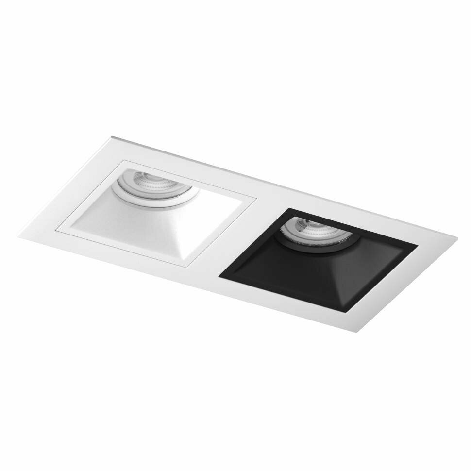 Lightstar D5260607WBMOD Светильник DOMINO QUADRO под LED модуль/лампу МR16 (214526+214506+214507+214006+214007)