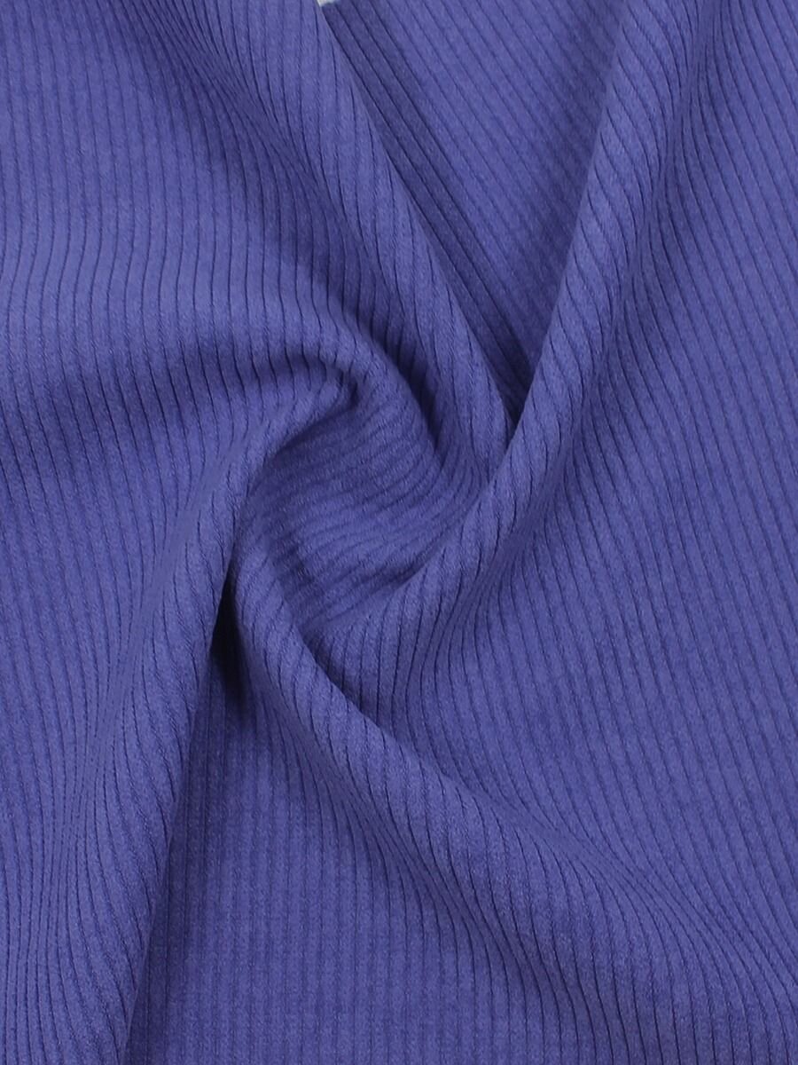 Ткань для шитья одежды, вельвет, цвет фиолетовый, отрез 1,4х2м