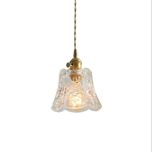 Стеклянная люстра Ресторан Бар стойка спальня у кровати вход в дверь балкон витрина люстра красная подвеска