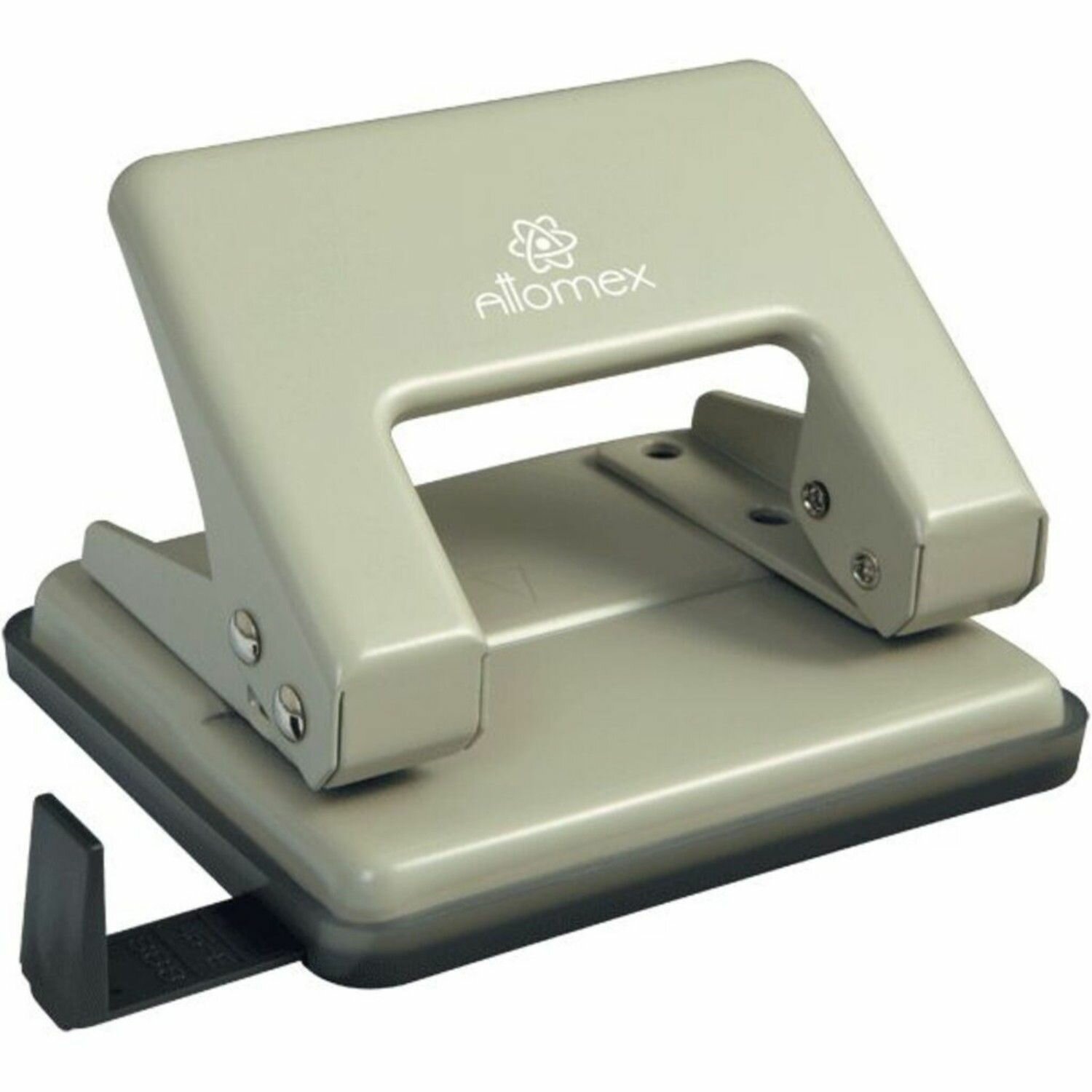 Дырокол ATTOMEX 20 лист, металл, серый