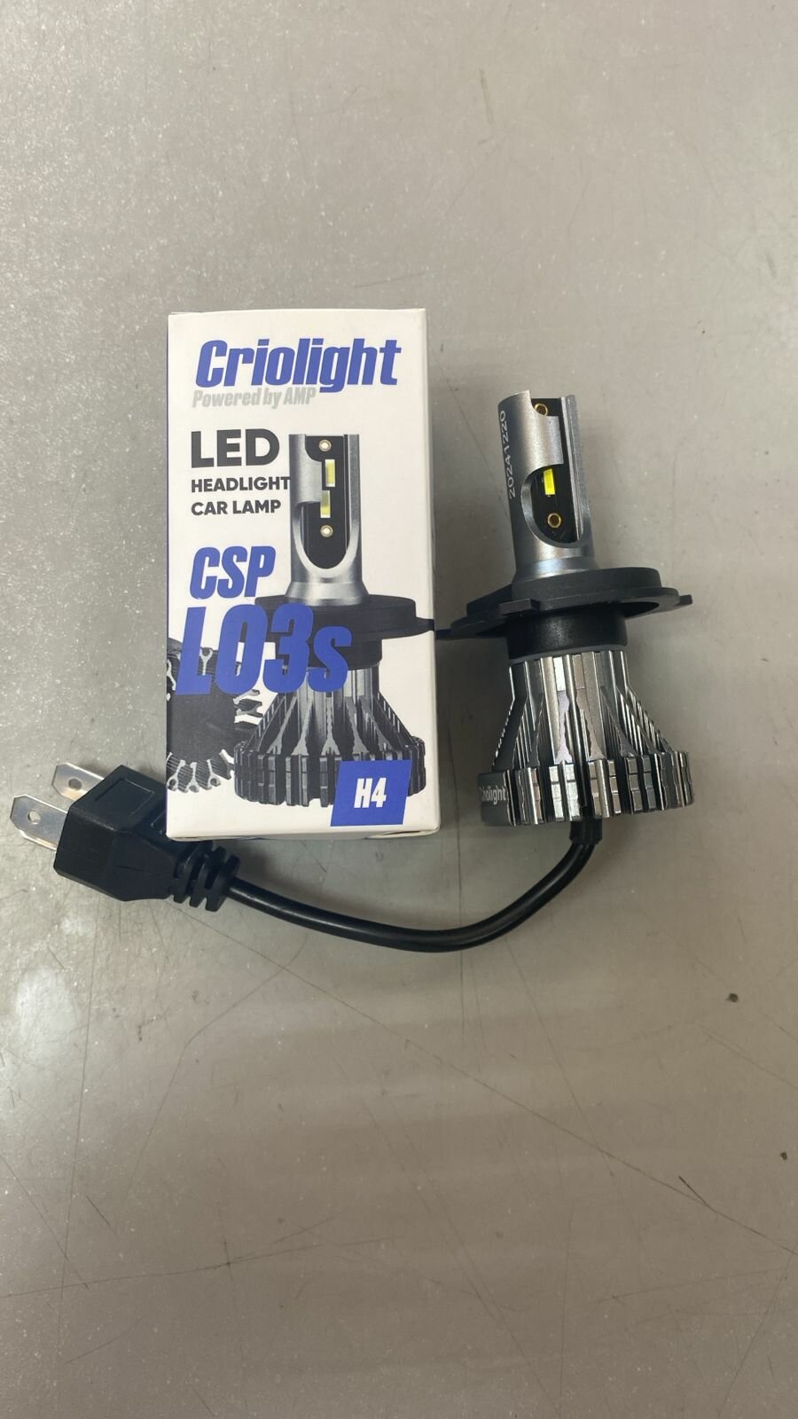 Лампа автомобильная AMP CSP L03S, светодиодная, 12В, холодный белый свет