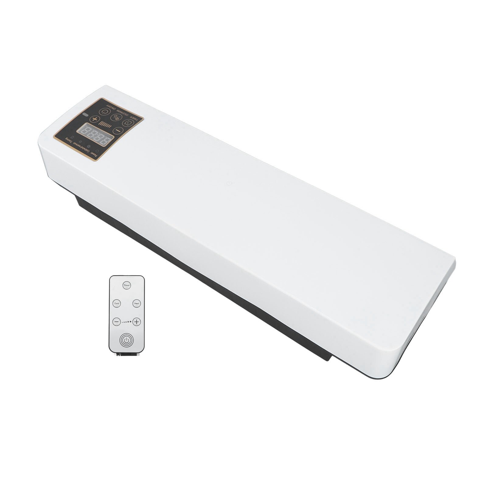 Небольшой обогреватель для кондиционера, портативный настенный кондиционер, горячий вентилятор для ванной комнаты, спальни, вилка европейского стандарта, 220 В