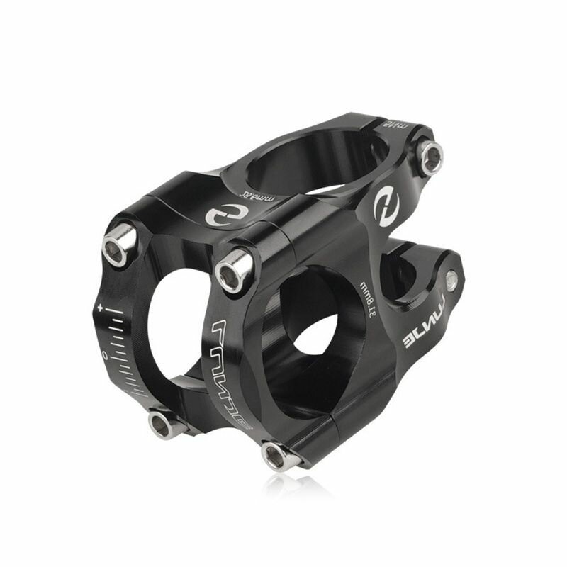 Вынос руля MTB, CNC, алюминий, 6061-T6, черный, 31,8 x 28,6 x 35 мм