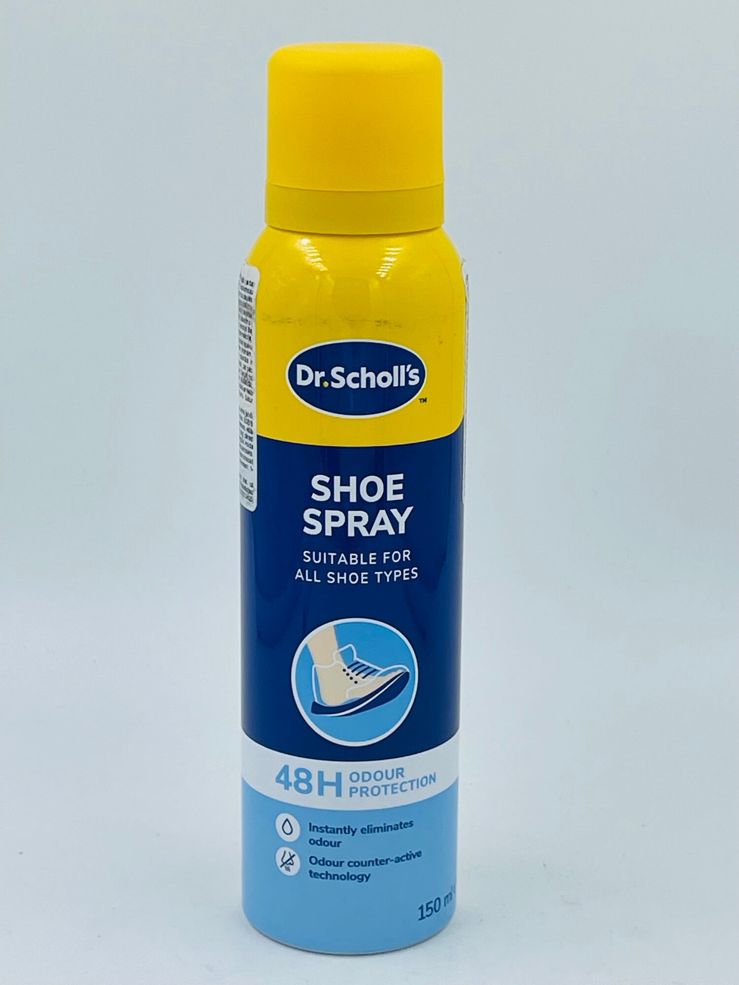 Дезодорант-спрей для обуви SCHOLL FRESH STEP устранение запахов 48 часов, 150 мл