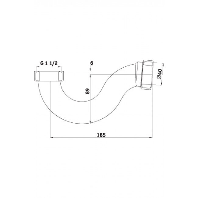Обвязка для ванны Ани 1. 1/2"
