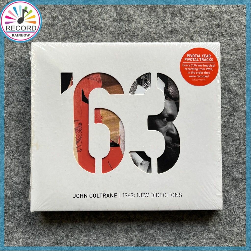 CD John Coltrane 1963 New Directions 3CD 1Z01638 запечатанный совершенно новый альбом