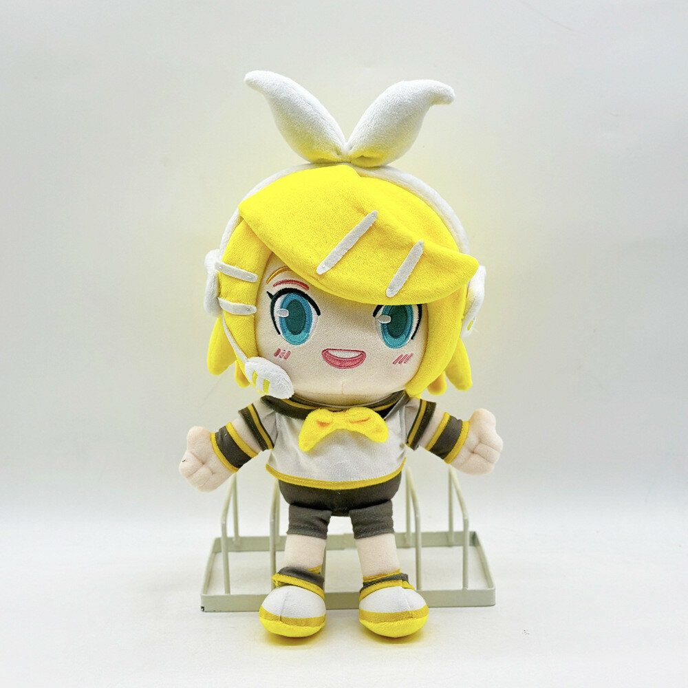 Очаровательные мягкие плюшевые фигурки Кагамине Лена и Рин — идеальный подарок для детей