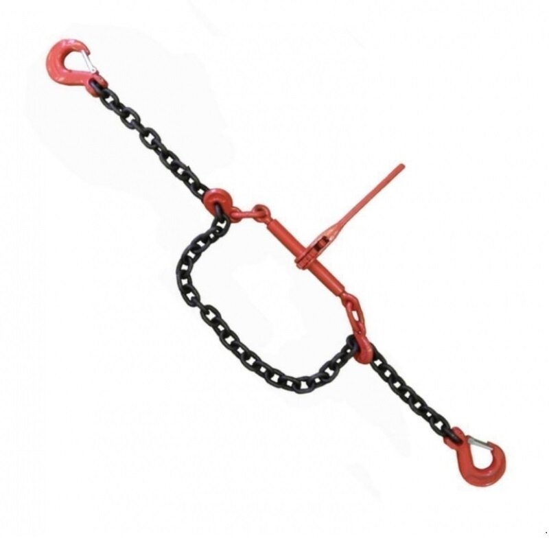 Траст Крепежная цепь комплект с талрепом 8мм, 5000мм крюк-крюк 4687202126958