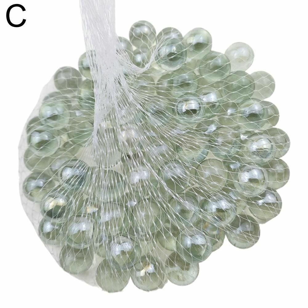 Стеклянные шарики Марблс для декора и игр, 16мм, 50 шт