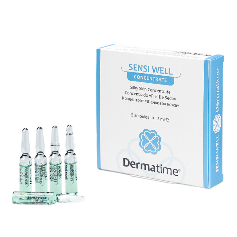 DERMATIME SENSI-WELL Silky Skin Concentrate Концентрат Испания 5*2 мл