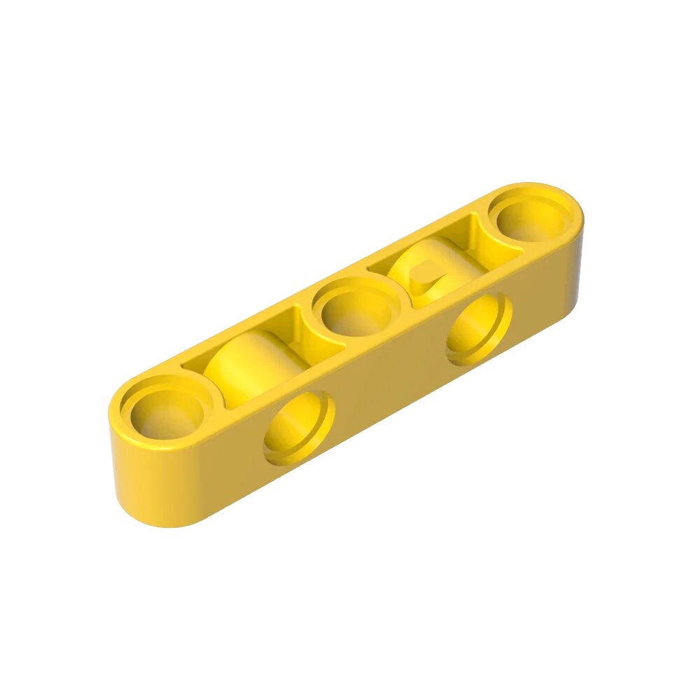 Технический блок Gobricks GDS-1591, Желтый, Цвет: 030