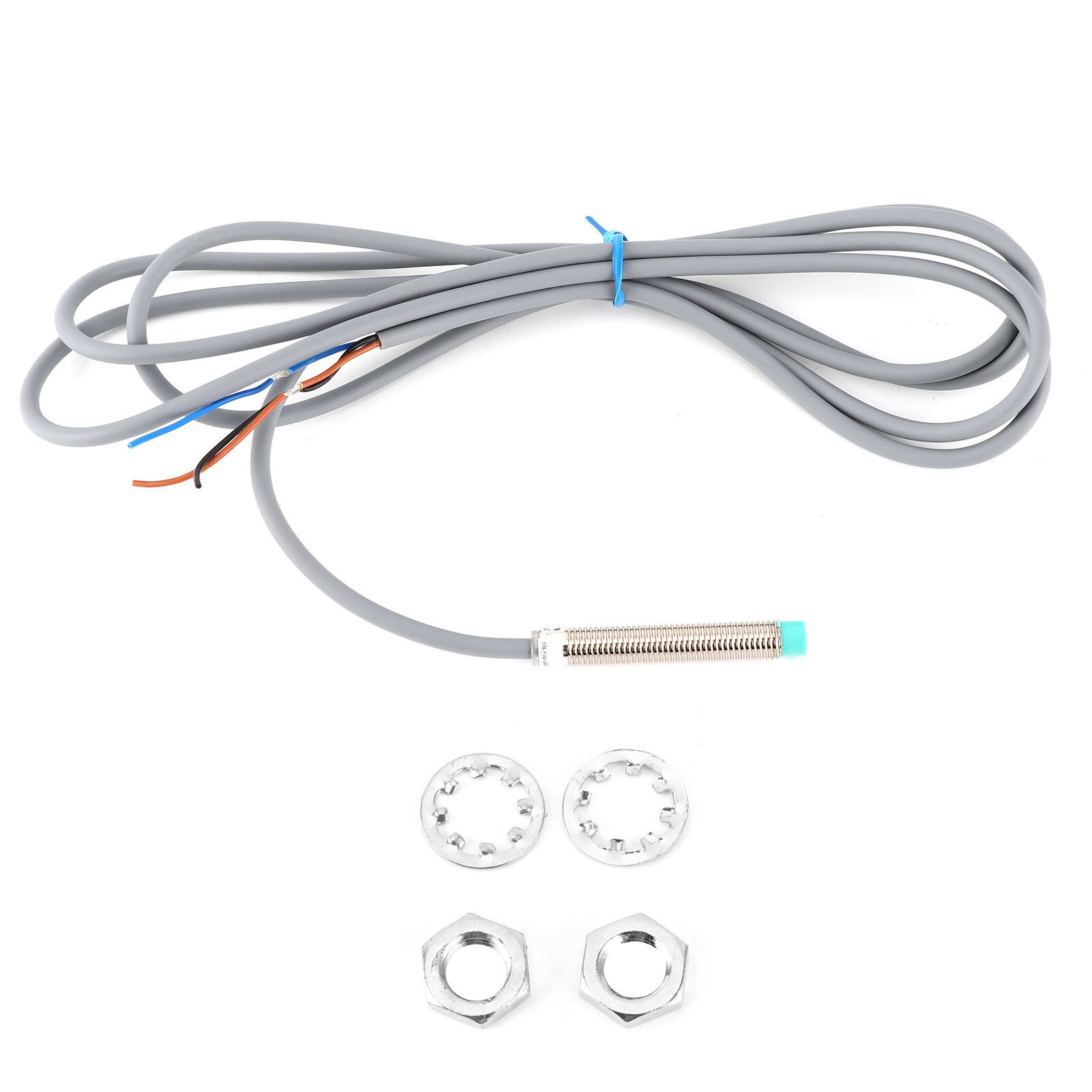 Бесконтактный переключатель BERM, 3-проводной контроллер датчика обнаружения цилиндрической головки, 10-30 В постоянного тока, BEM08-02-PB