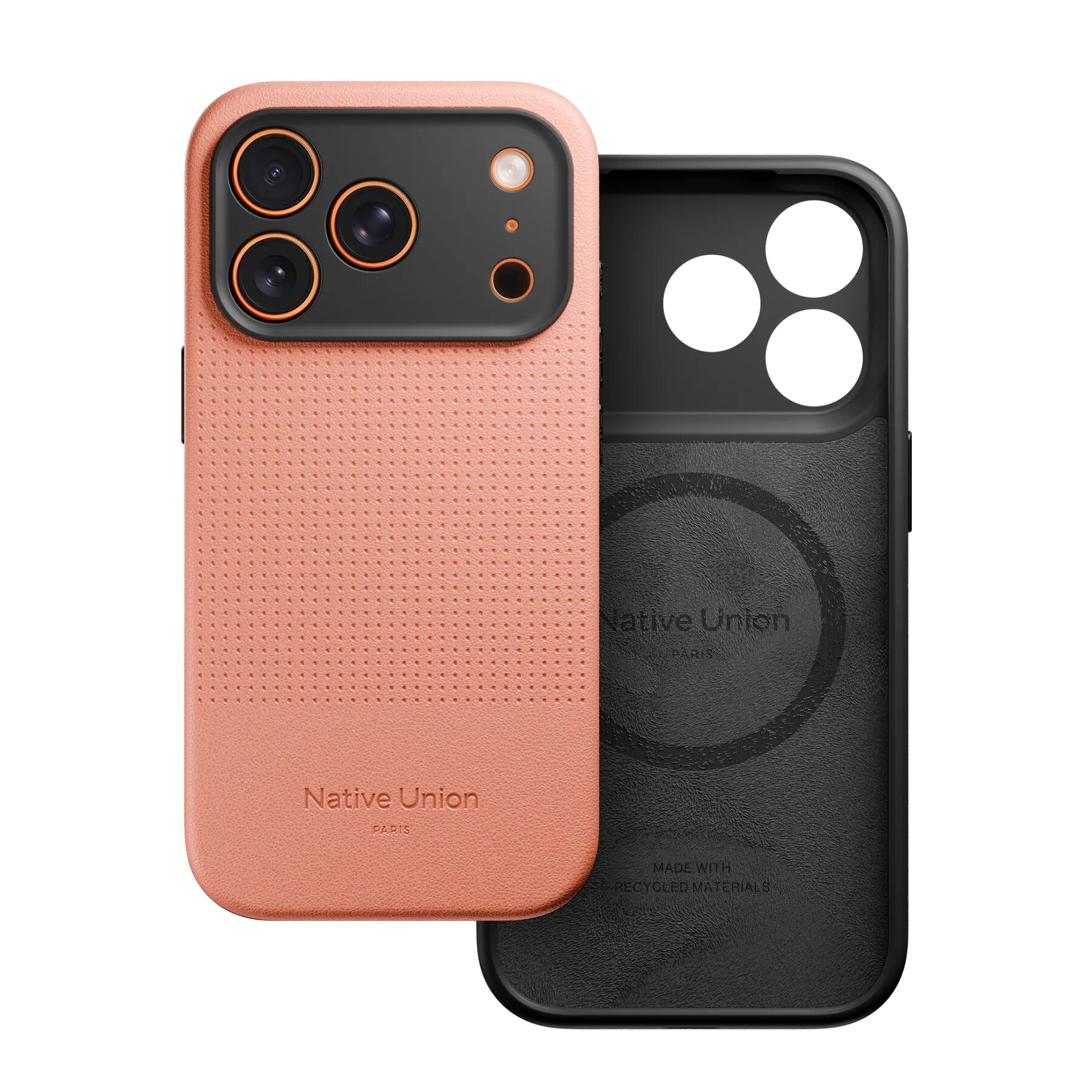 Чехол на iPhone 17 Pro Native Union ACTIVE CASE, цвет: абрикосовый