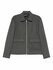 Куртка Karl Lagerfeld Zip-up shirt jacket, размер 2XL, grey