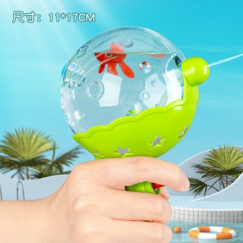 Детская водная игра, мультяшный револьвер, водяной пистолет, интерактивная битва для родителей и детей, ванной и пляжа, игрушка