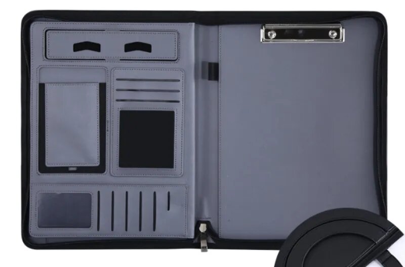 Кожаная папка для документов HUA JIE