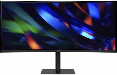 Монитор Acer 34 Nitro CZ342CURVbmiphuzx черный VA LED 1ms 21:9 HDMI M/M матовая HAS Piv 300cd 178гр/