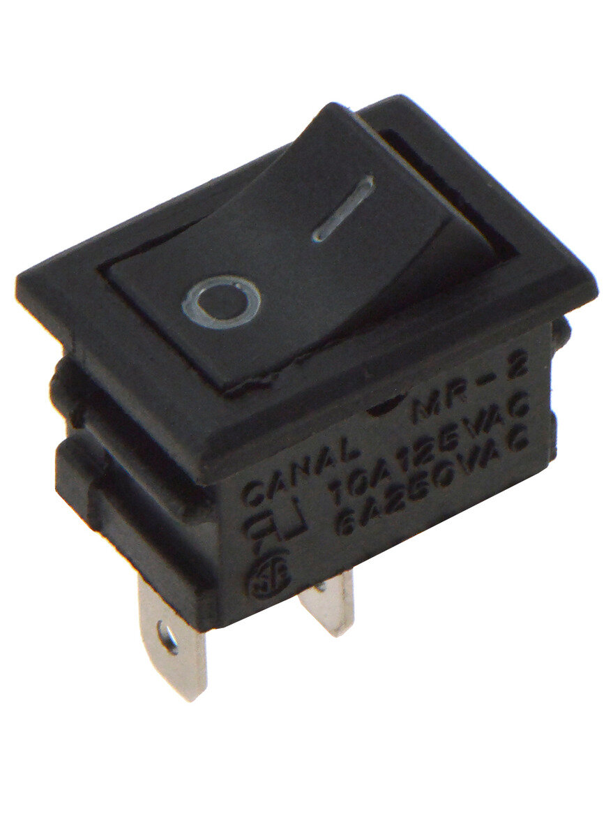 Выключатель CANAL MR-2 10A 125VAC 6A 250 VAC для машины шлифовальной вибрационной ELITECH МШВ 03-18Э (E2213.033.00)