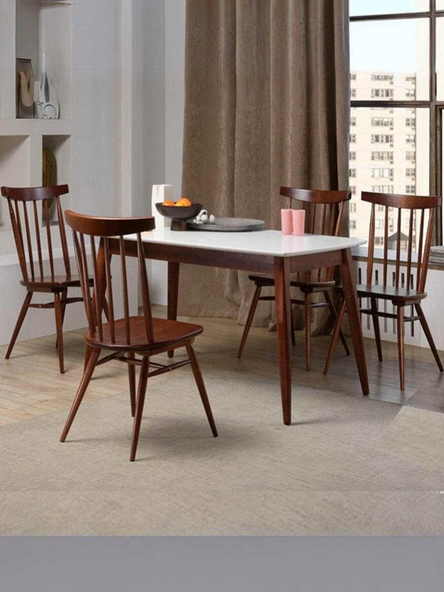 Стол раздвижной "Самурай-1 800х(1300-1710)" (Бриз), Массив березы, Полуовальный, ЭкоМебель