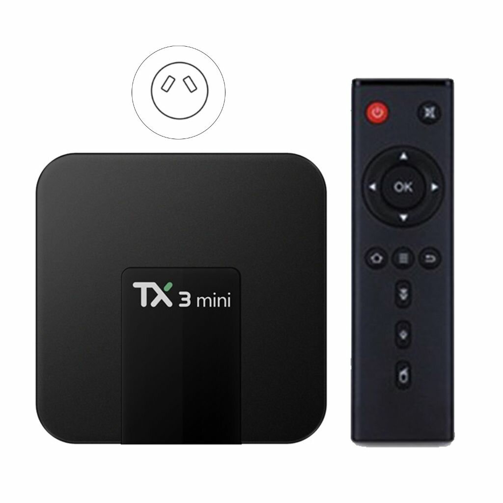 (1 комплект) TX3Mini TV Box 2GB/16GB WiFi + Bluetooth