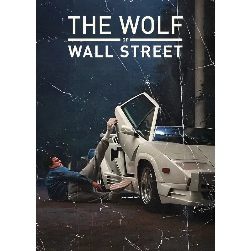 Печать на холсте «Волк с Уолл-стрит»