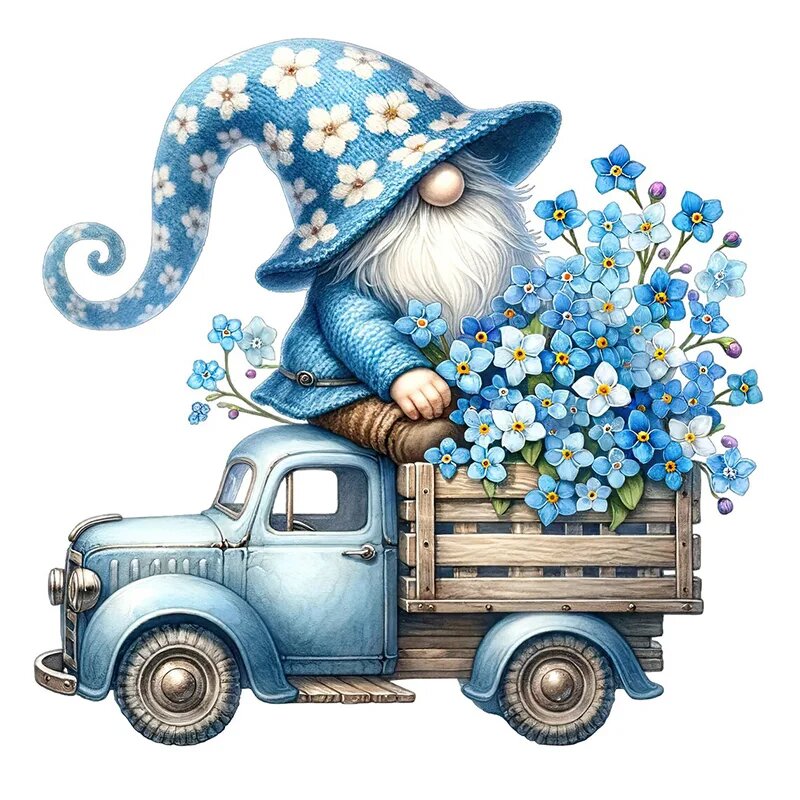 КТ322 # Забавные наклейки для туалета с изображением гнома, украшения для гостиной, стены, спальни и домашнего декора, автомобильные наклейки, самоклеящиеся