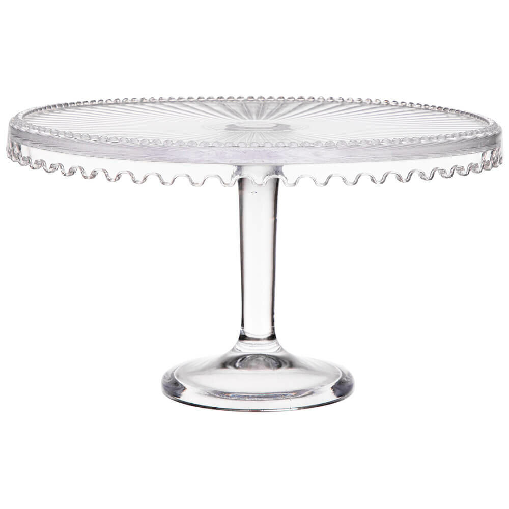 Блюдо на ножке 28*17 см алегре гласс 337-033