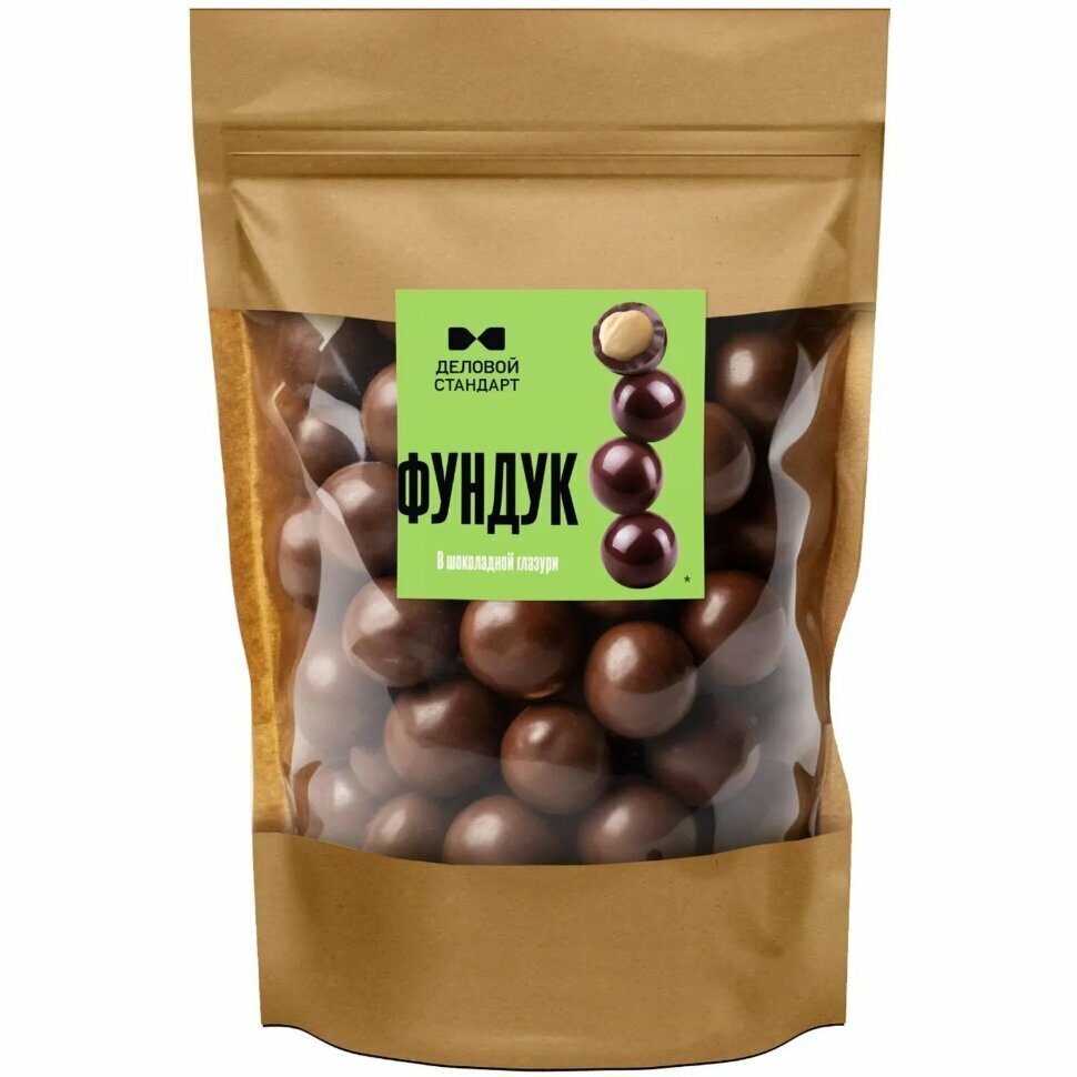 Фундук Деловой Стандарт в глазури, 200г, 2250996