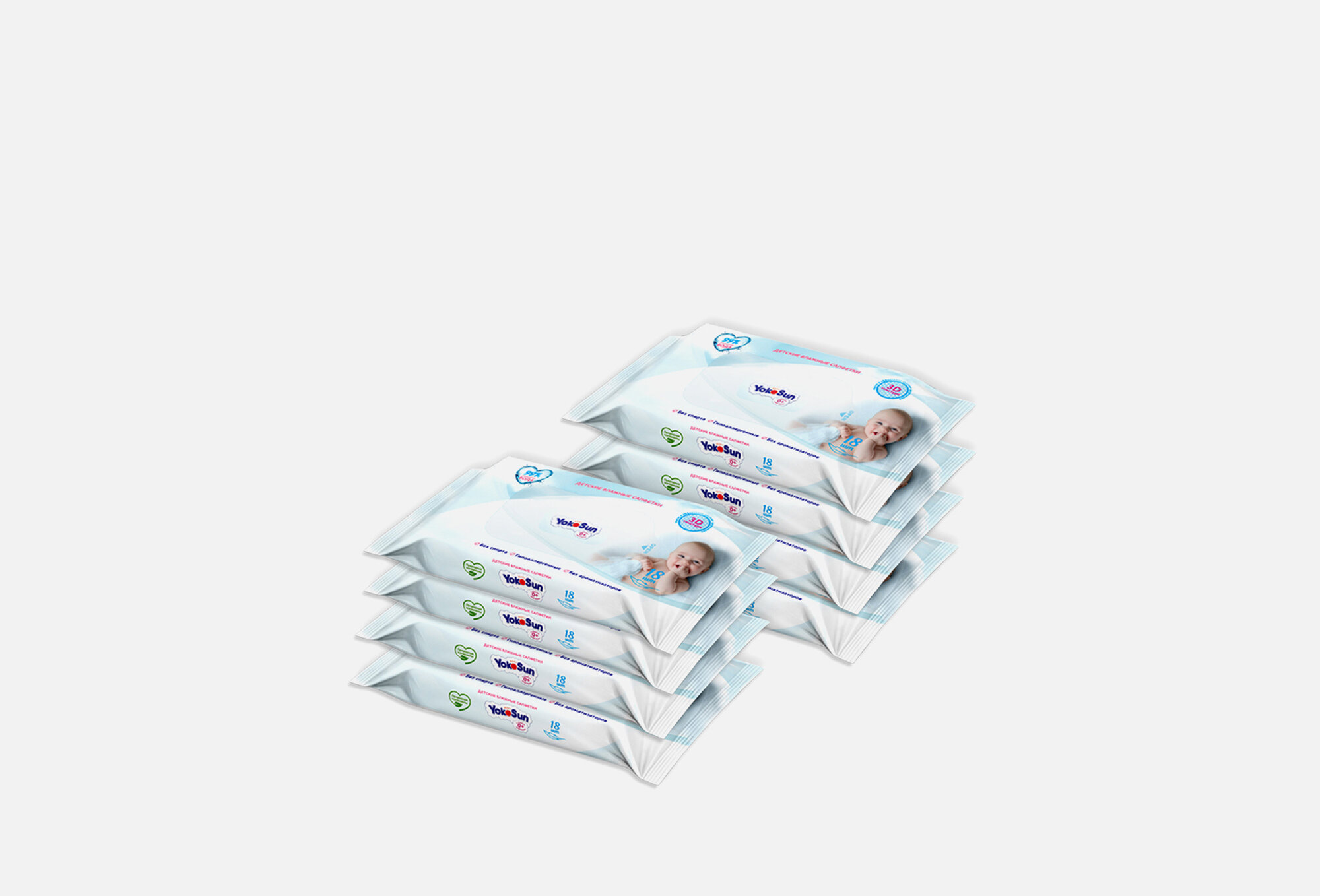 Влажные салфетки YOKOSUN Megabox