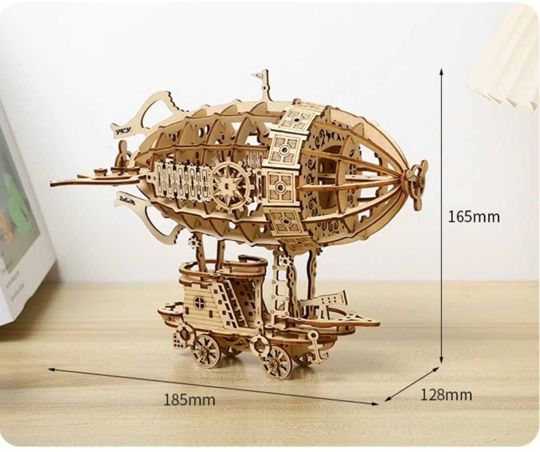 3D-конструктор "Дирижабль" с механической передачей
