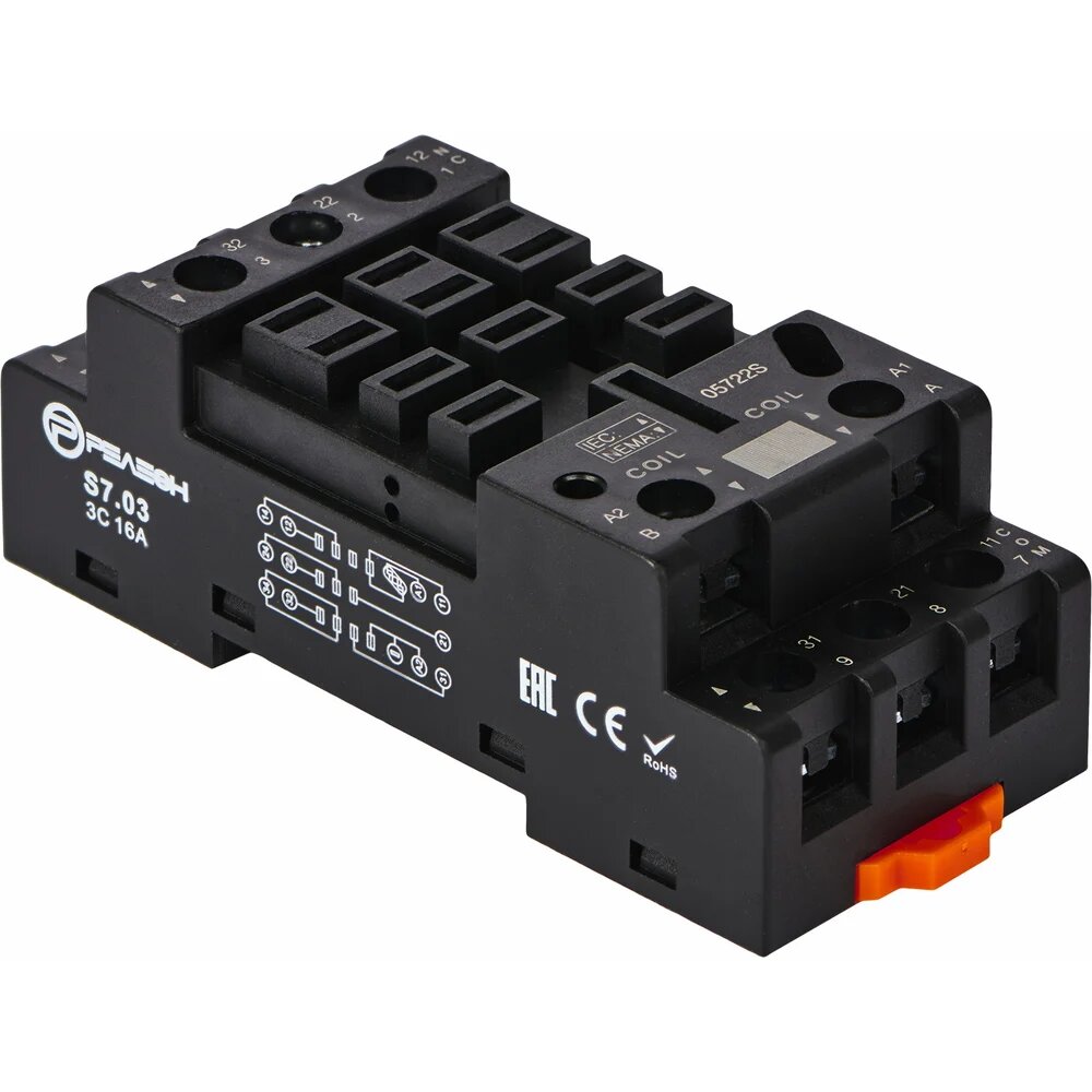 Релеон , Розетка для реле RP7.32, PR7.33 и модуля PM8, S703