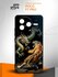 Чехол на Poco F7 Pro, Поко Ф7 Про, накладка, противоударный, силиконовый, с карт...