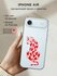 Чехол на Apple iPhone Air / Айфон Айр с принтом "Heart panther 2 - 14 февраля", ...