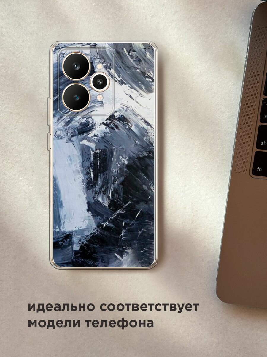 Чехол на Realme 15 / Реалми 15 с принтом "Абстракция живопись" — фото 1