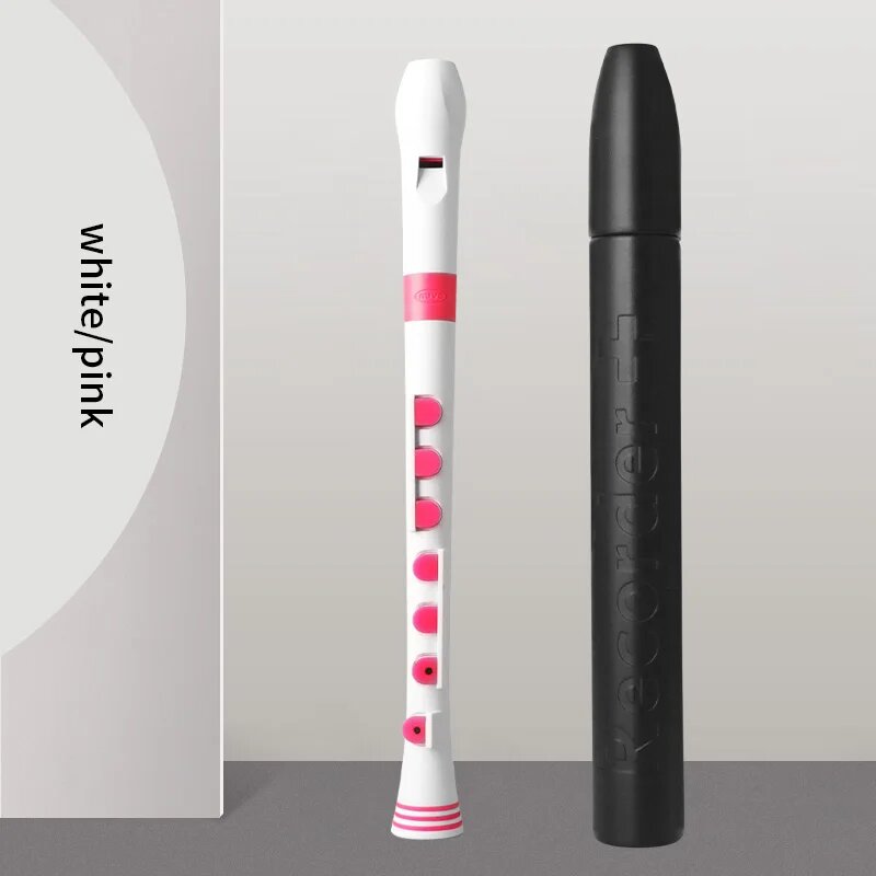 NUVO Recorder для детей Розовый, white pink