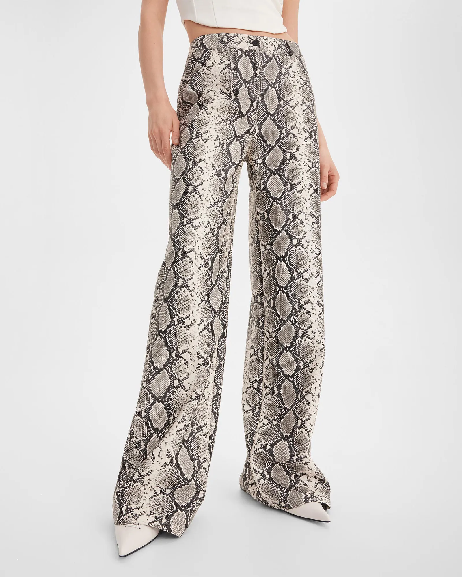 Брюки палаццо