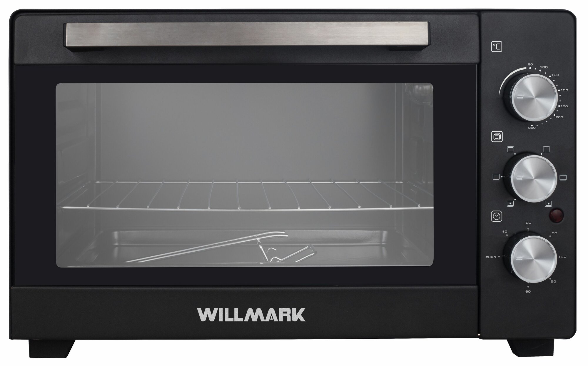 Мини-печь WILLMARK WOC-352BL черный