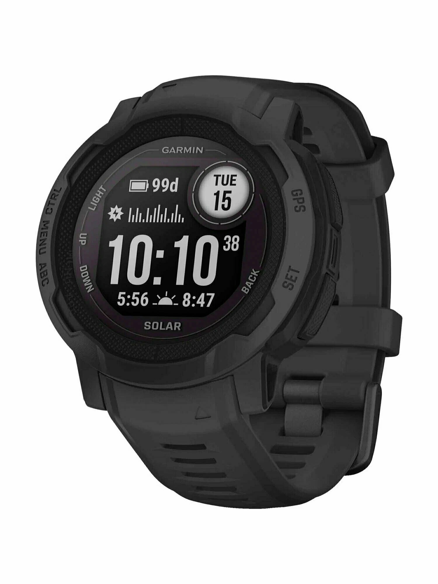 Умные часы Garmin Instinct 2, GPS, 45mm, графит, 010-02626-00