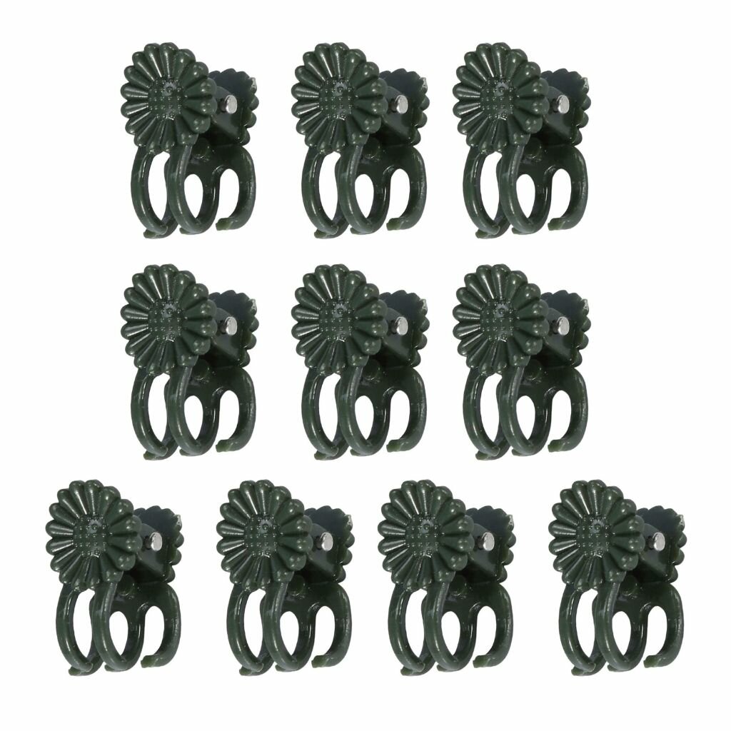 20/40/100 шт. Зажимов для орхидей, Подставка для цветов из виноградной лозы